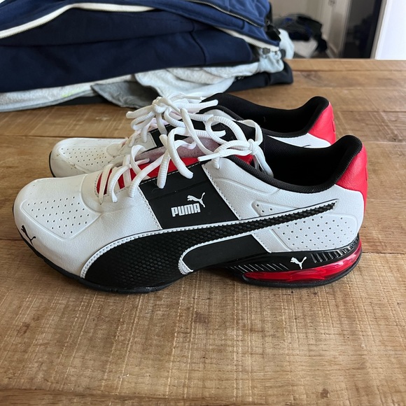 Puma | Shoes | Puma Mens Cell Surin 2 Fm White Running Shoes 5 Size ...